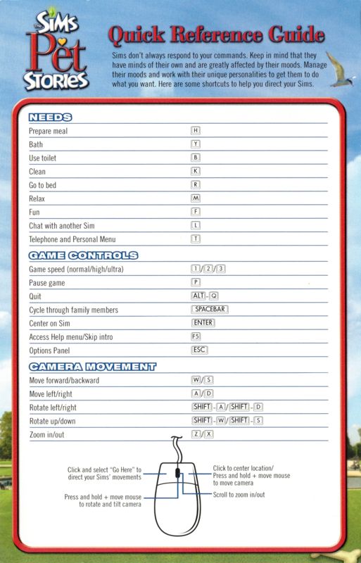 The Sims: Pet Stories cover or packaging material - MobyGames