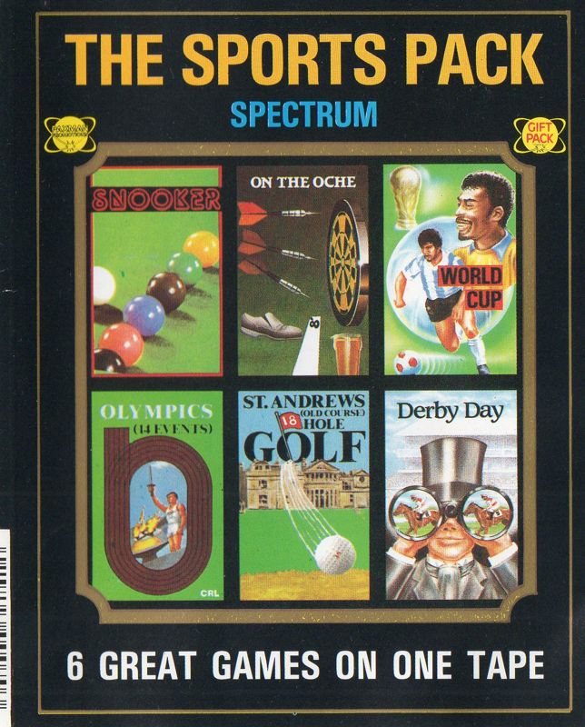 The Sports Pack cover or packaging material - MobyGames