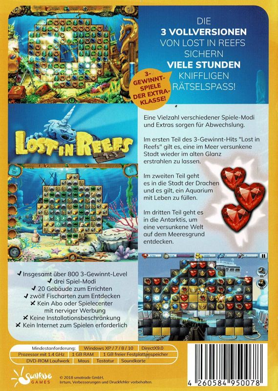 Lost in Reefs 1-3 cover or packaging material - MobyGames