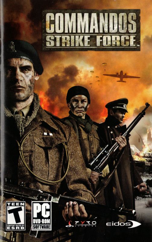 Commandos: Strike Force cover or packaging material - MobyGames