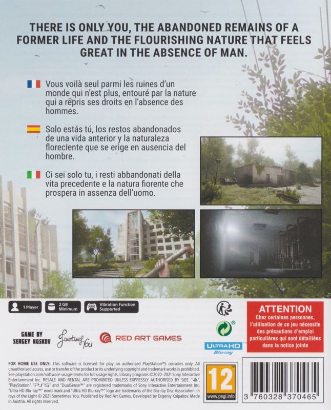 The Light: Remake cover or packaging material - MobyGames