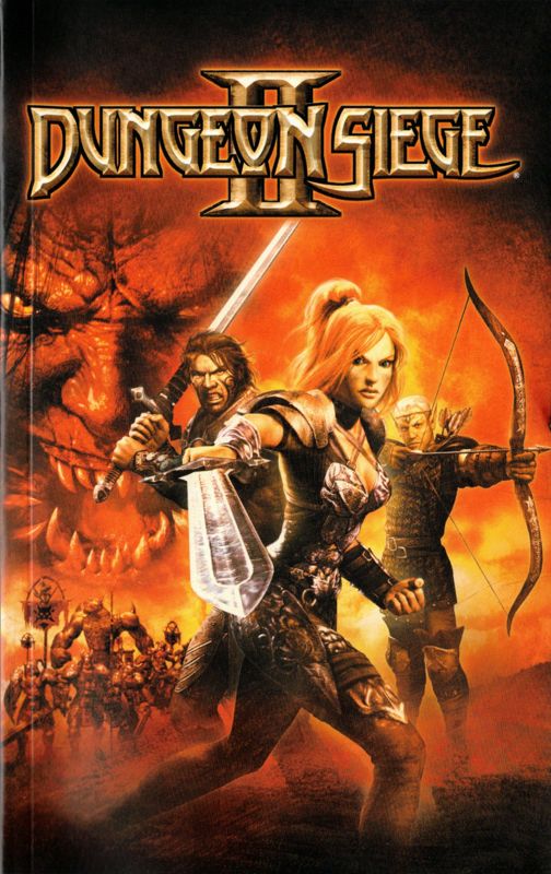 Dungeon Siege II cover or packaging material - MobyGames