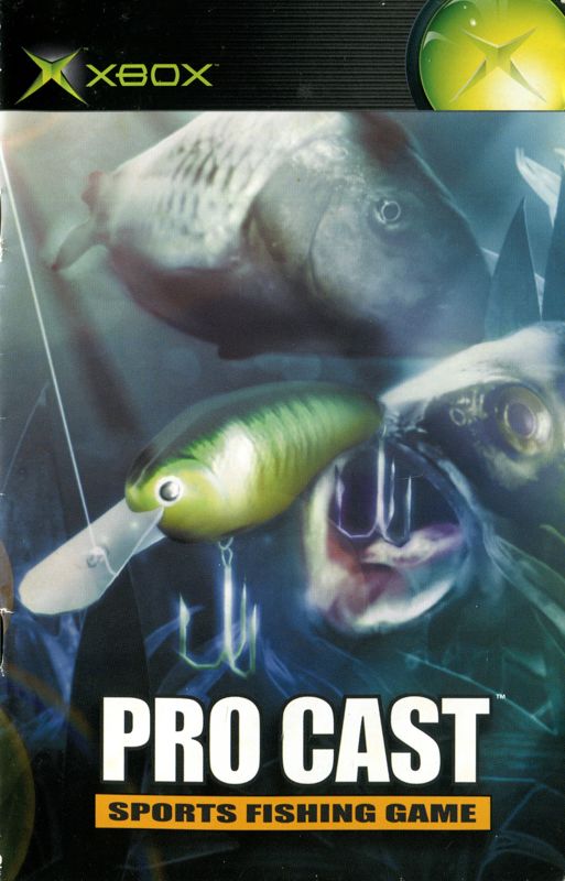 Pro Cast: Sports Fishing Game cover or packaging material - MobyGames