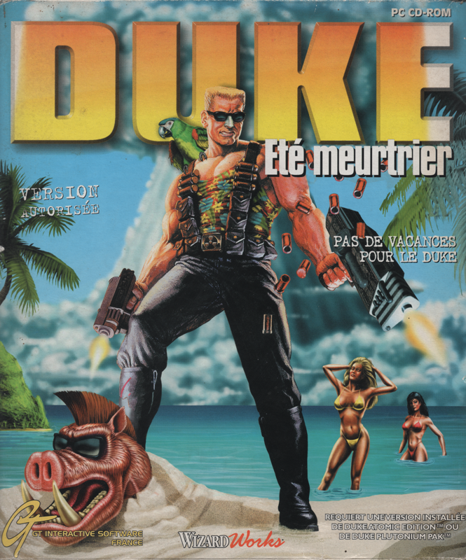 Duke Caribbean: Life's A Beach cover or packaging material - MobyGames