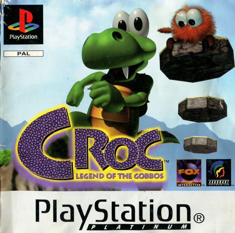 Croc: Legend of the Gobbos cover or packaging material - MobyGames