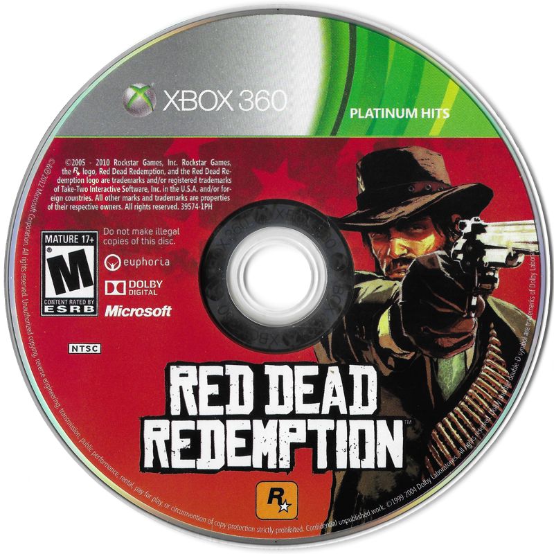 Red Dead Redemption cover or packaging material - MobyGames