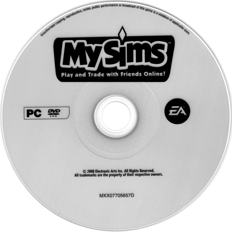 MySims cover or packaging material - MobyGames
