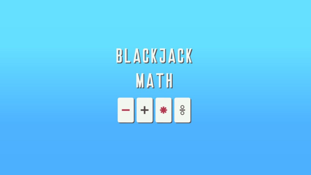 BlackJack Math cover or packaging material - MobyGames