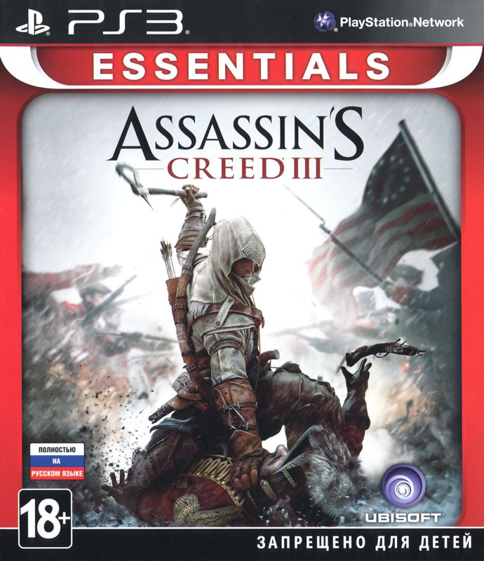 Assassin's Creed III cover or packaging material - MobyGames