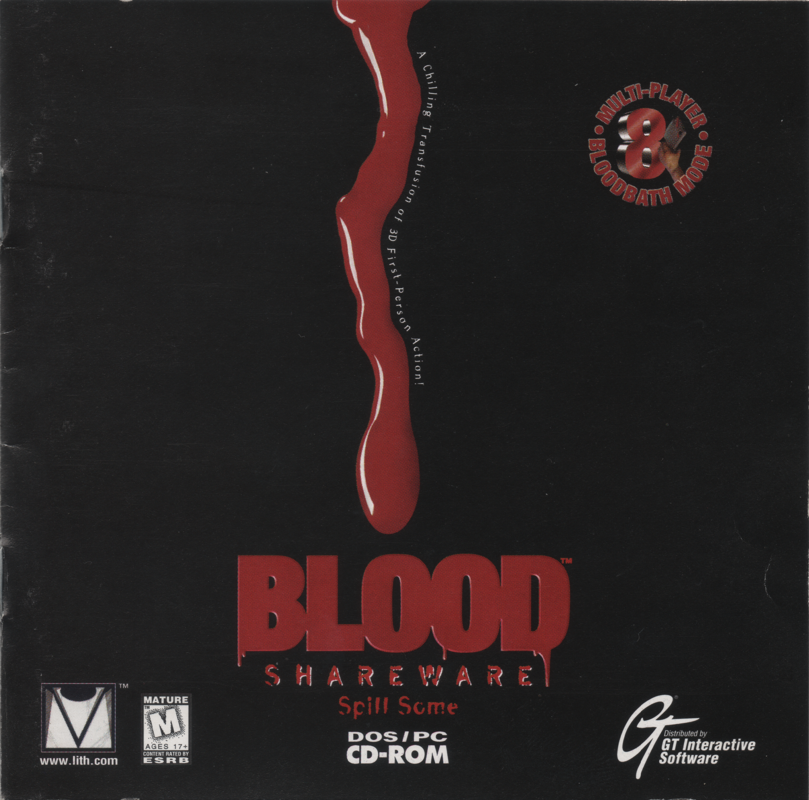 Blood cover or packaging material - MobyGames
