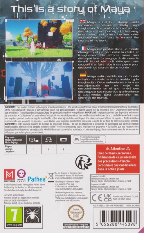 Ever Forward cover or packaging material - MobyGames