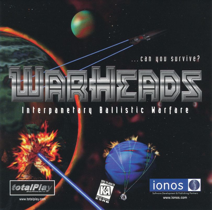 WarHeads cover or packaging material - MobyGames