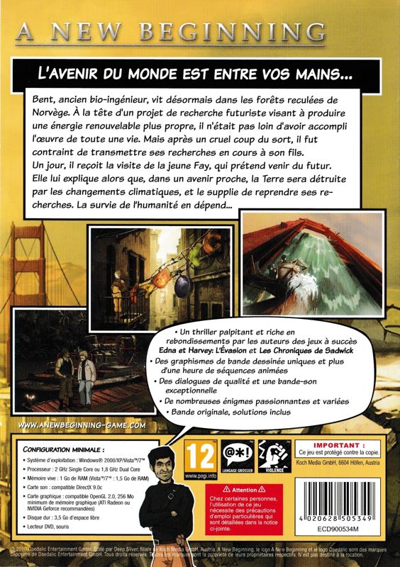 A New Beginning cover or packaging material - MobyGames