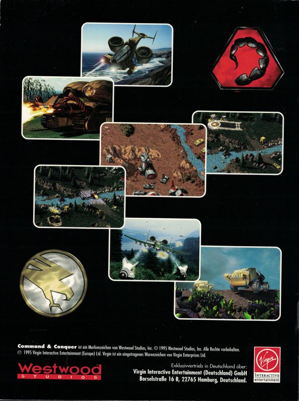 Command & Conquer cover or packaging material - MobyGames