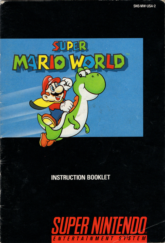 Super Mario World cover or packaging material - MobyGames