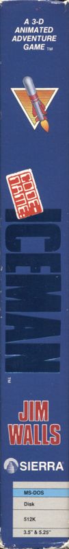 Code-Name: Iceman cover or packaging material - MobyGames