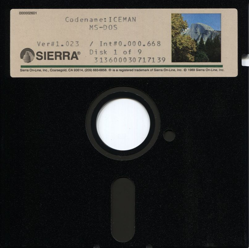 Code-Name: Iceman cover or packaging material - MobyGames