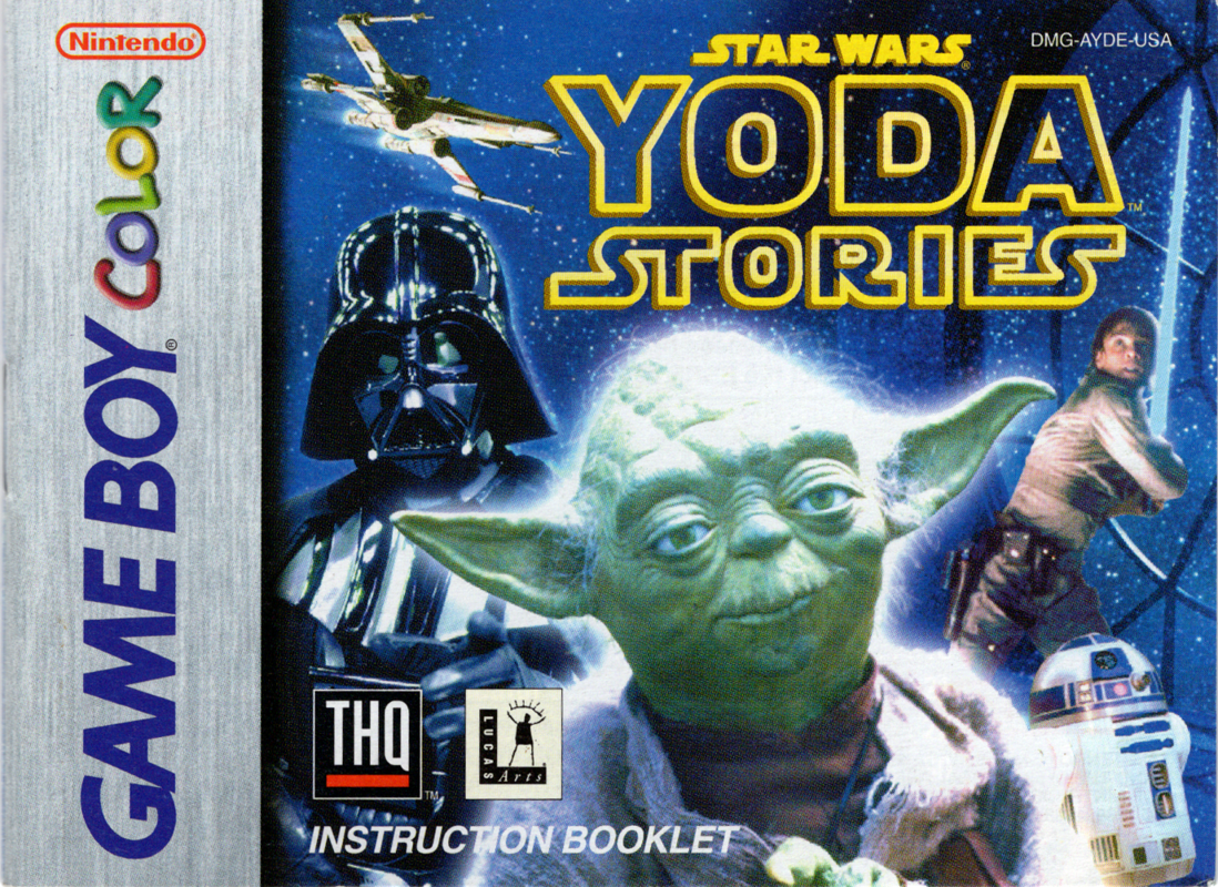 Star Wars: Yoda Stories cover or packaging material - MobyGames