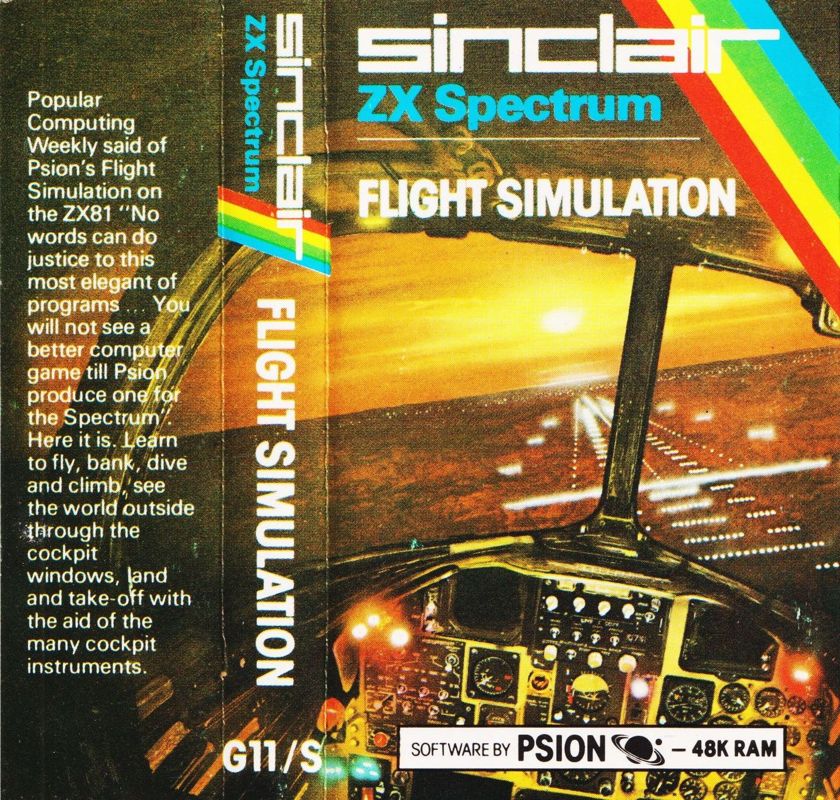The Flight Simulator cover or packaging material - MobyGames