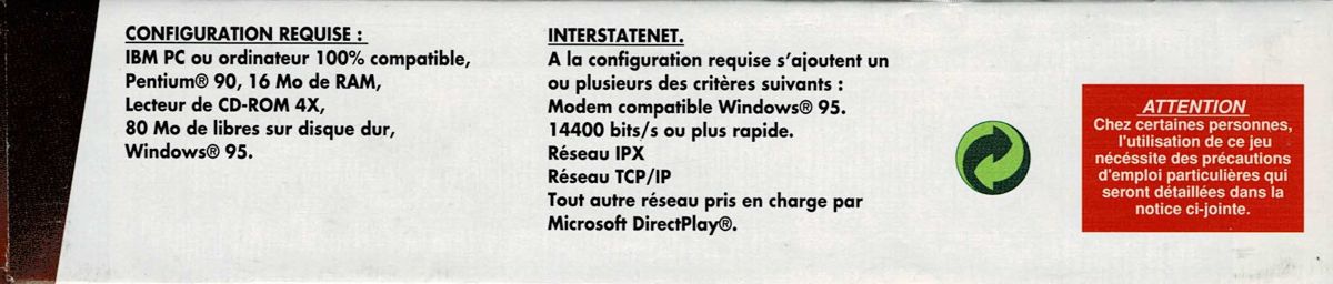 Interstate '76 cover or packaging material - MobyGames