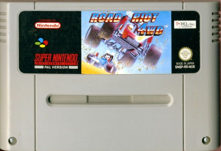 Road Riot 4WD cover or packaging material - MobyGames