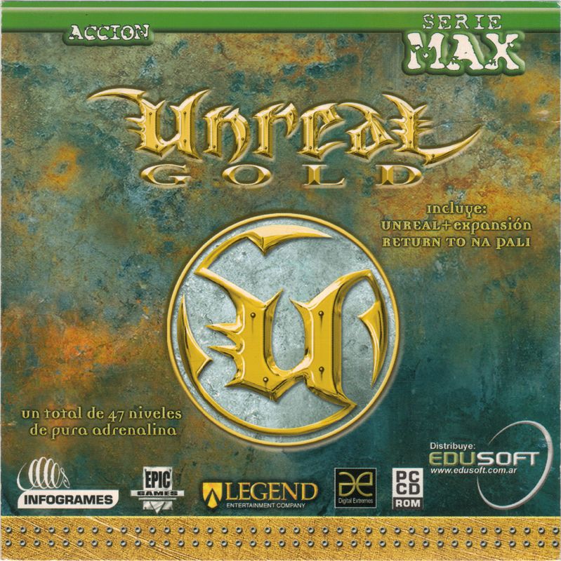 Unreal: Gold cover or packaging material - MobyGames