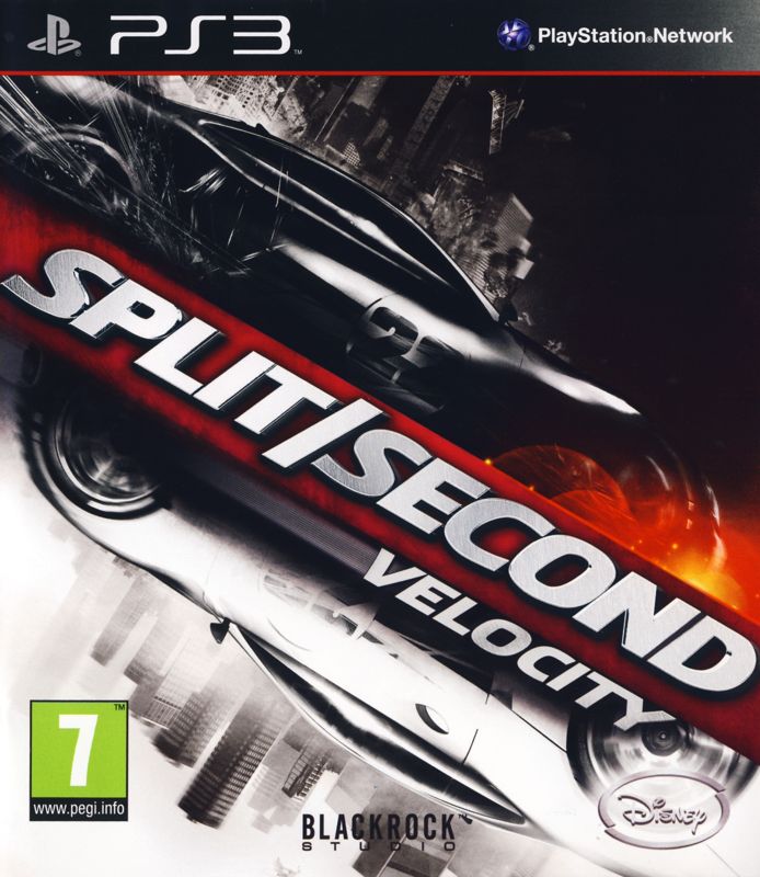 Split/Second cover or packaging material - MobyGames
