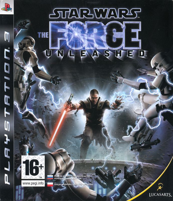 Star Wars: The Force Unleashed cover or packaging material - MobyGames