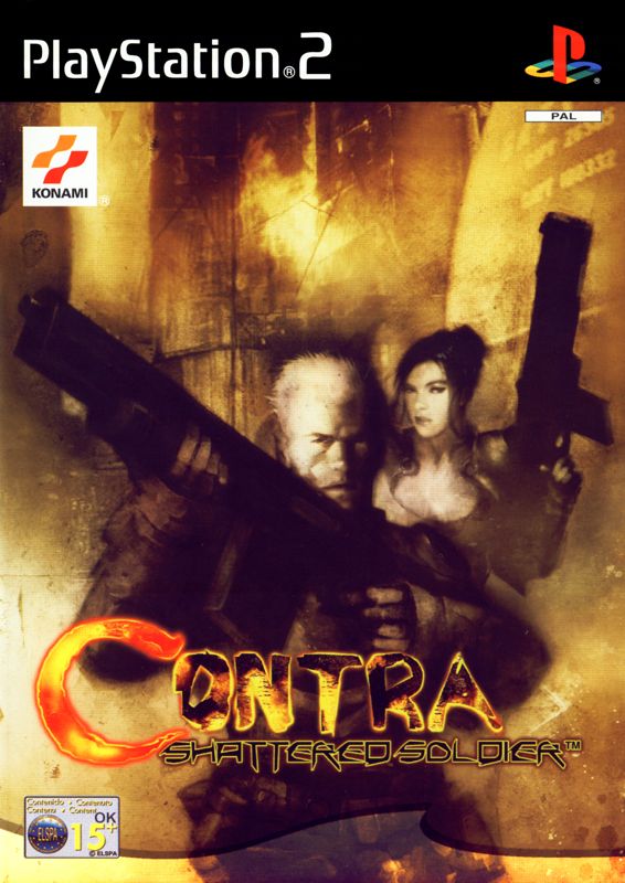 Contra: Shattered Soldier cover or packaging material - MobyGames