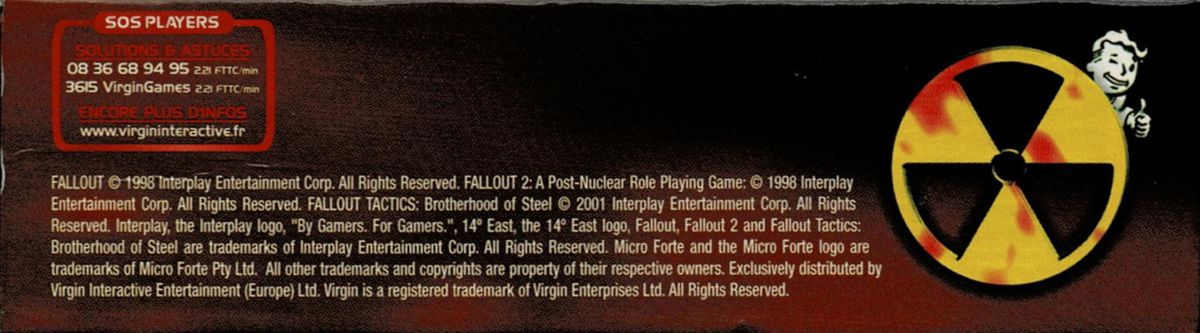 Fallout Radioactive cover or packaging material - MobyGames
