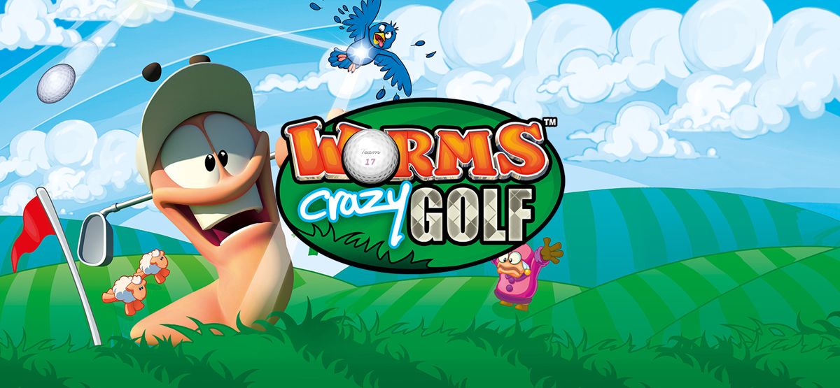 Worms Crazy Golf cover or packaging material - MobyGames
