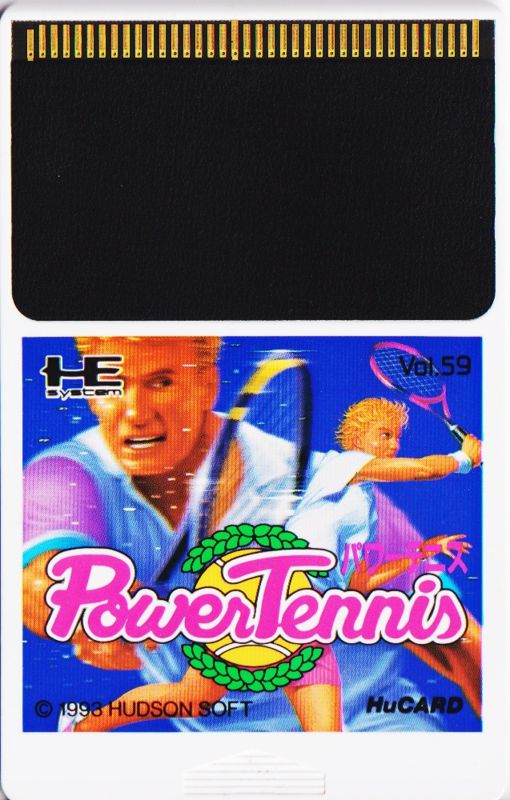 Power Tennis cover or packaging material - MobyGames