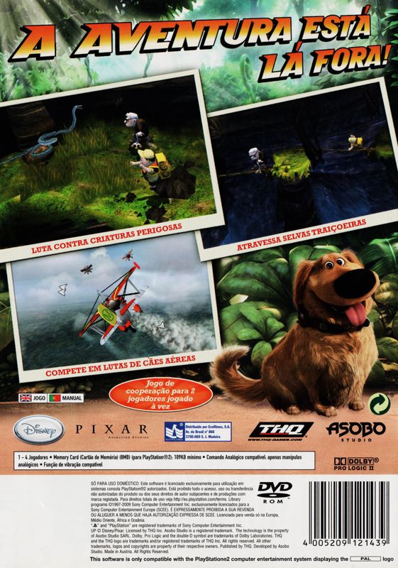 Disney•Pixar Up cover or packaging material - MobyGames