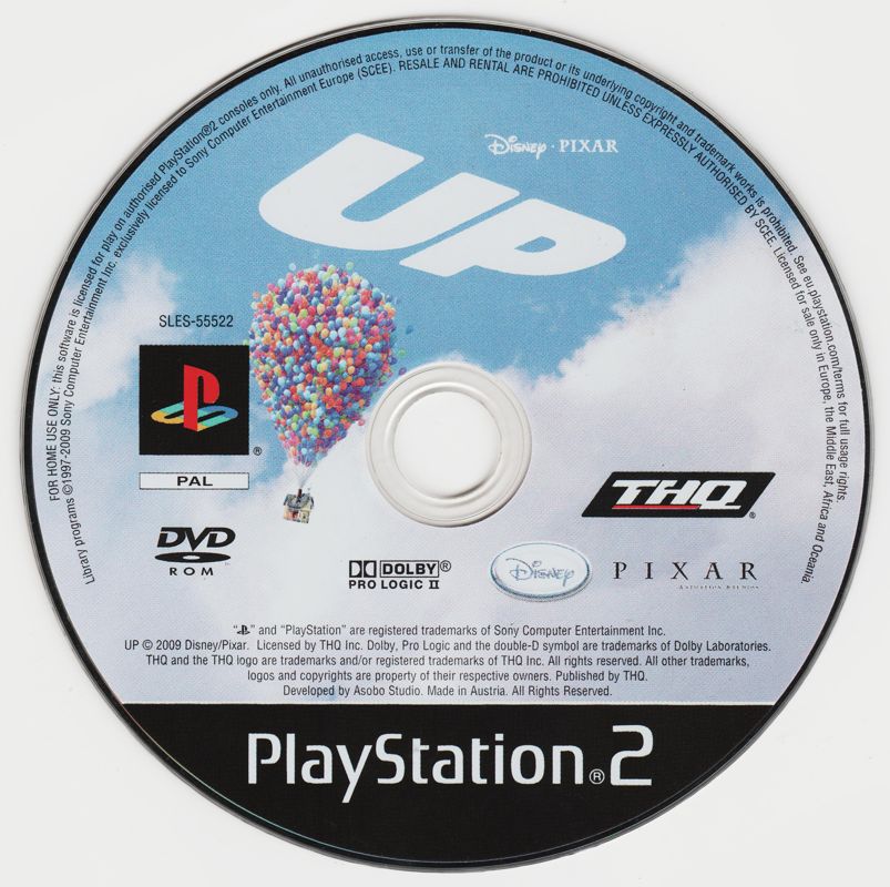 Disney•Pixar Up cover or packaging material - MobyGames