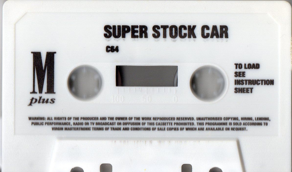 Super Stock Car cover or packaging material - MobyGames