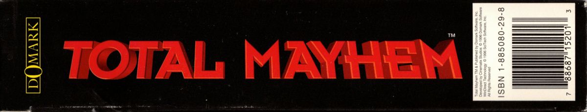 Total Mayhem cover or packaging material - MobyGames