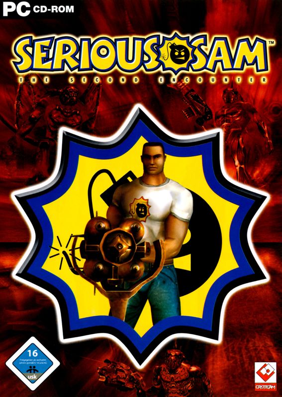 Serious Sam: The Second Encounter cover or packaging material - MobyGames