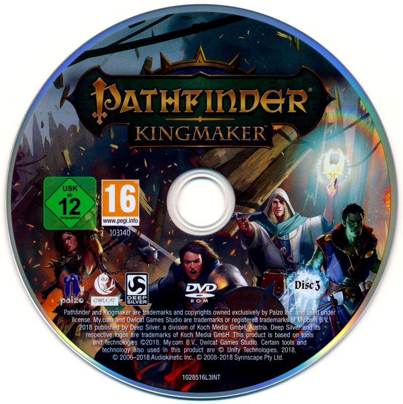 Pathfinder: Kingmaker (Special Edition) cover or packaging material ...