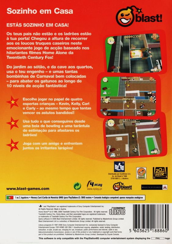 Home Alone cover or packaging material - MobyGames