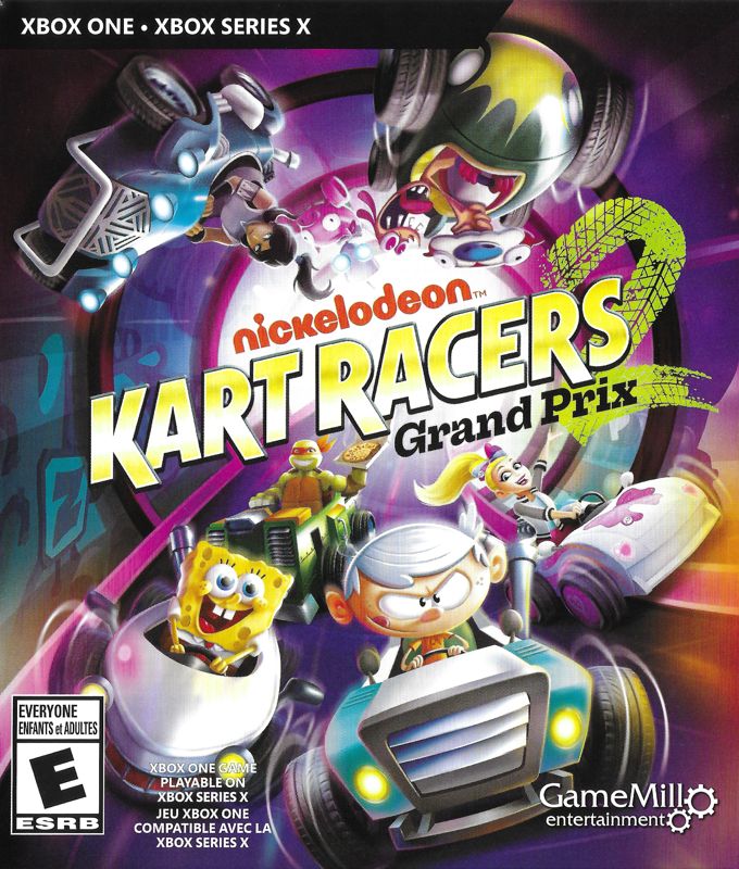 Nickelodeon Kart Racers 2: Grand Prix cover or packaging material ...