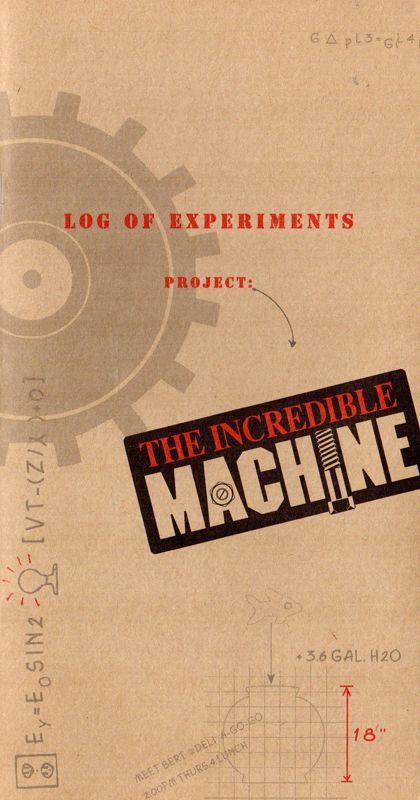 The Incredible Machine cover or packaging material - MobyGames