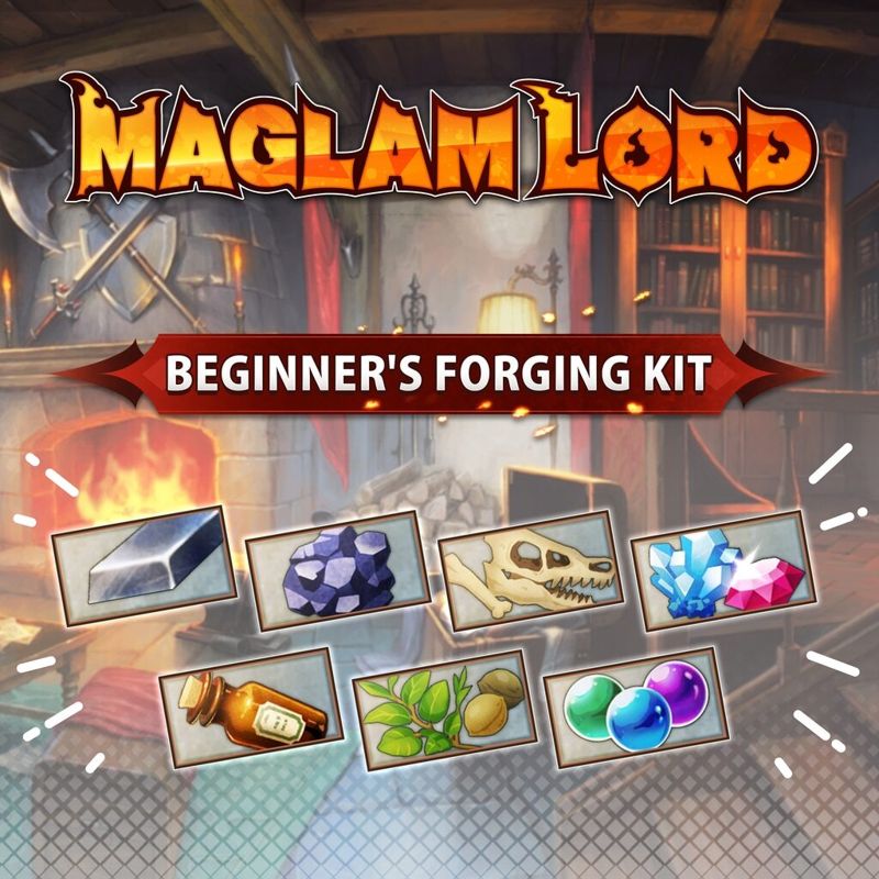 Maglam Lord: Beginner's Forging Kit cover or packaging material - MobyGames
