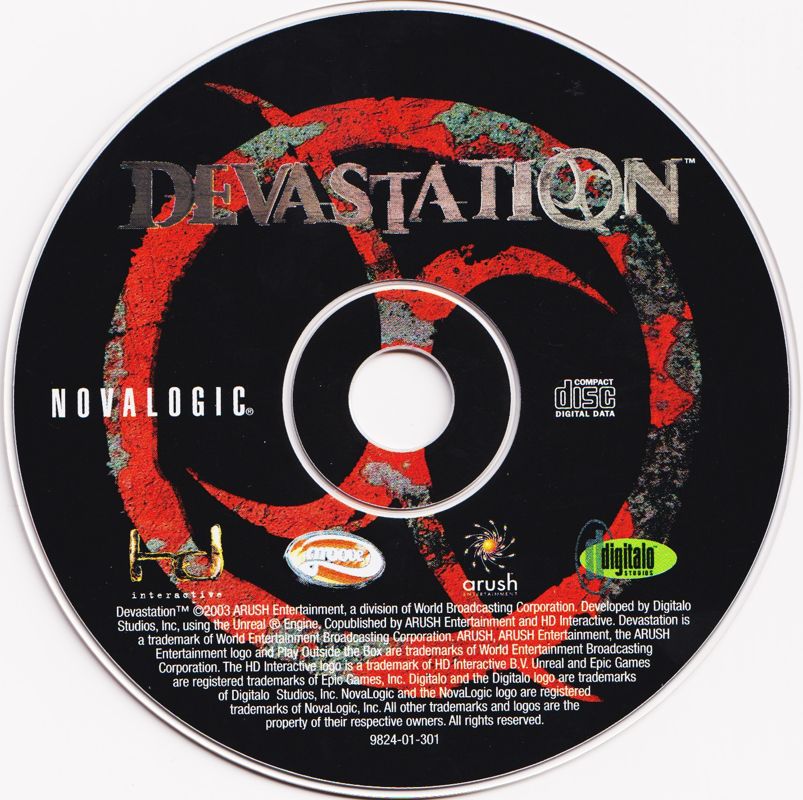 Devastation cover or packaging material - MobyGames