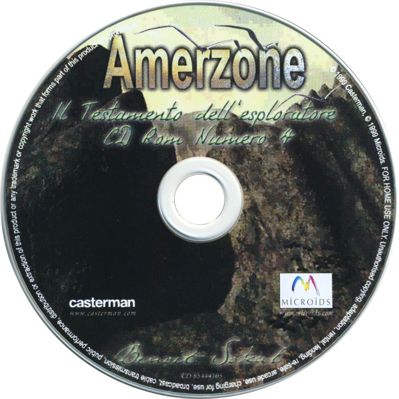 Amerzone: The Explorer's Legacy cover or packaging material - MobyGames
