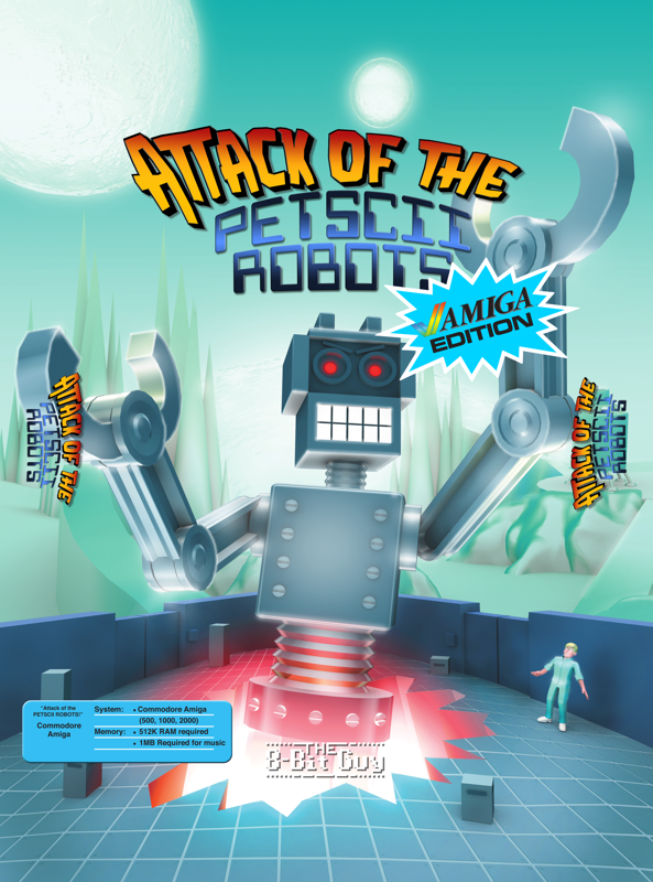 Attack of the Petscii Robots cover or packaging material - MobyGames