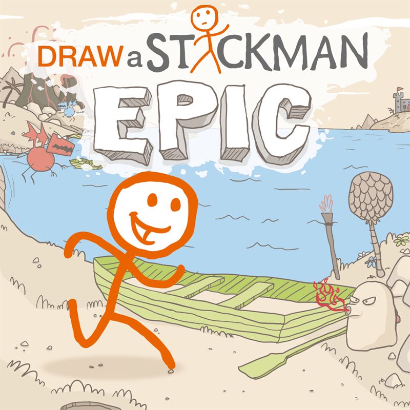 Draw a Stickman: Epic cover or packaging material - MobyGames