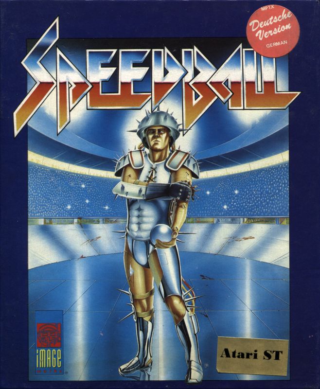 Speedball cover or packaging material - MobyGames