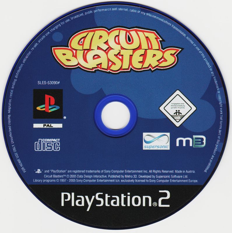 Circuit Blasters cover or packaging material - MobyGames