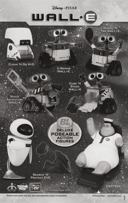 Disney•Pixar Wall-E cover or packaging material - MobyGames