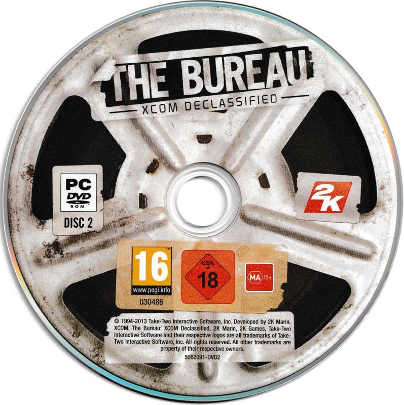 The Bureau: XCOM Declassified cover or packaging material - MobyGames